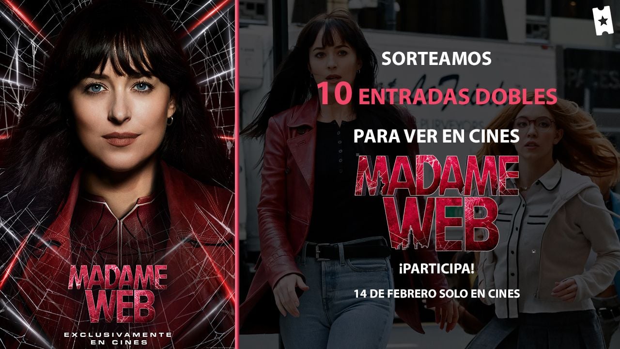 Disfruta de 'Madame Web' en pantalla grande: sorteamos 10 entradas dobles para ver la película ...