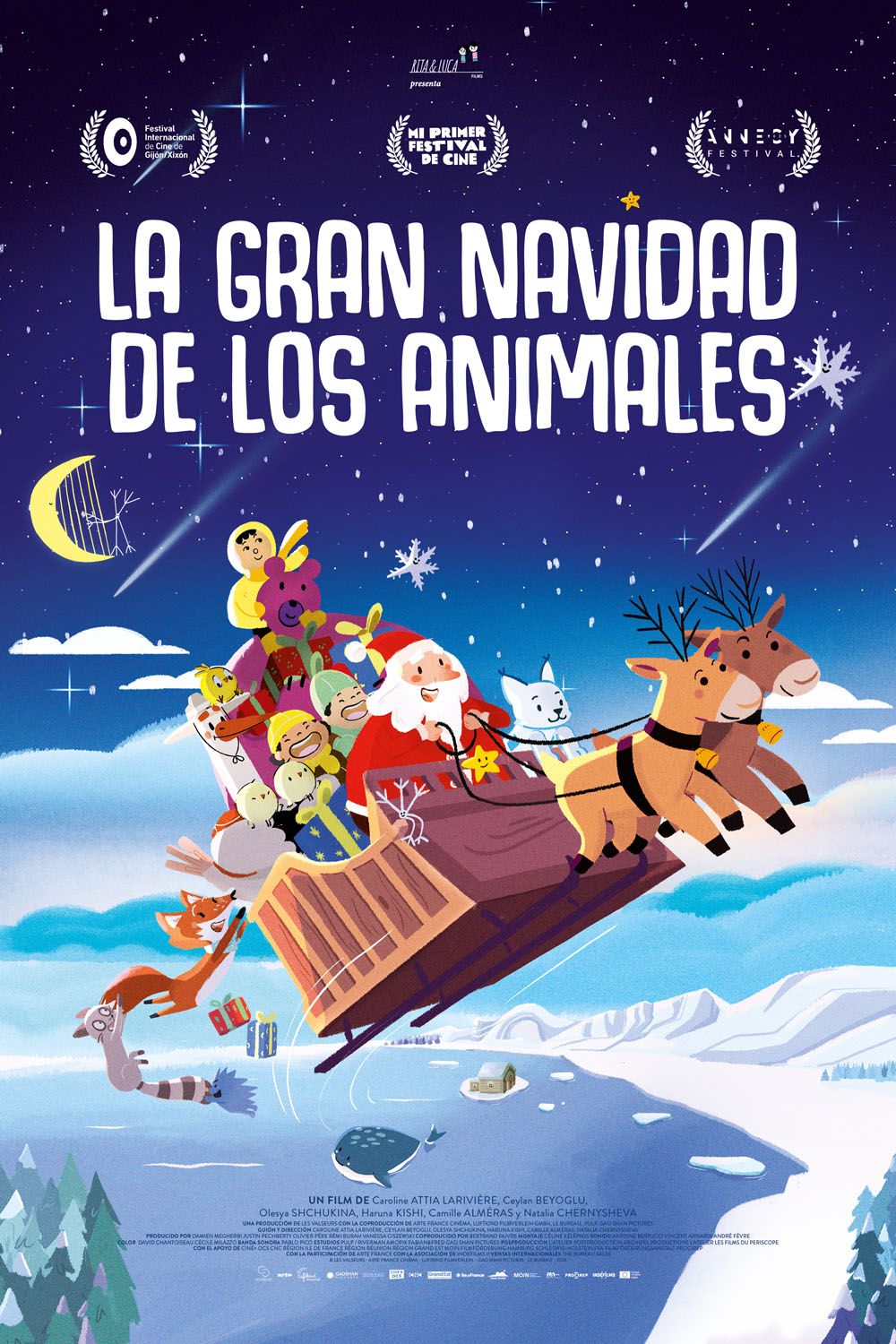 La gran Navidad de los animales - Película 2024 - SensaCine.com