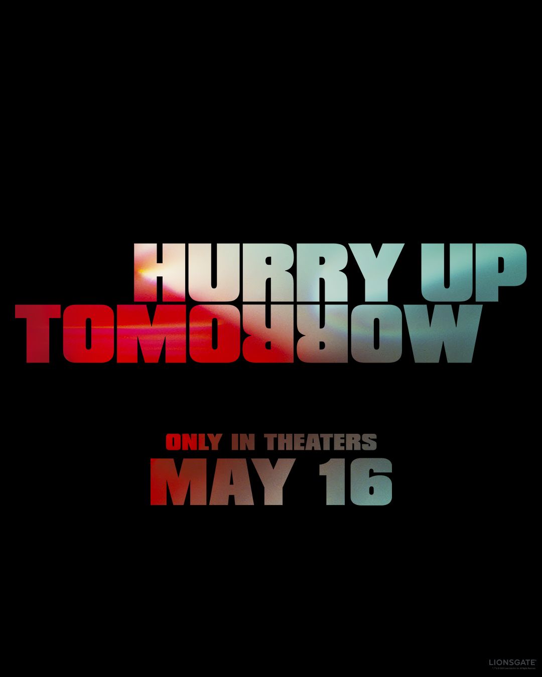 Hurry Up Tomorrow - Película 2025 - SensaCine.com