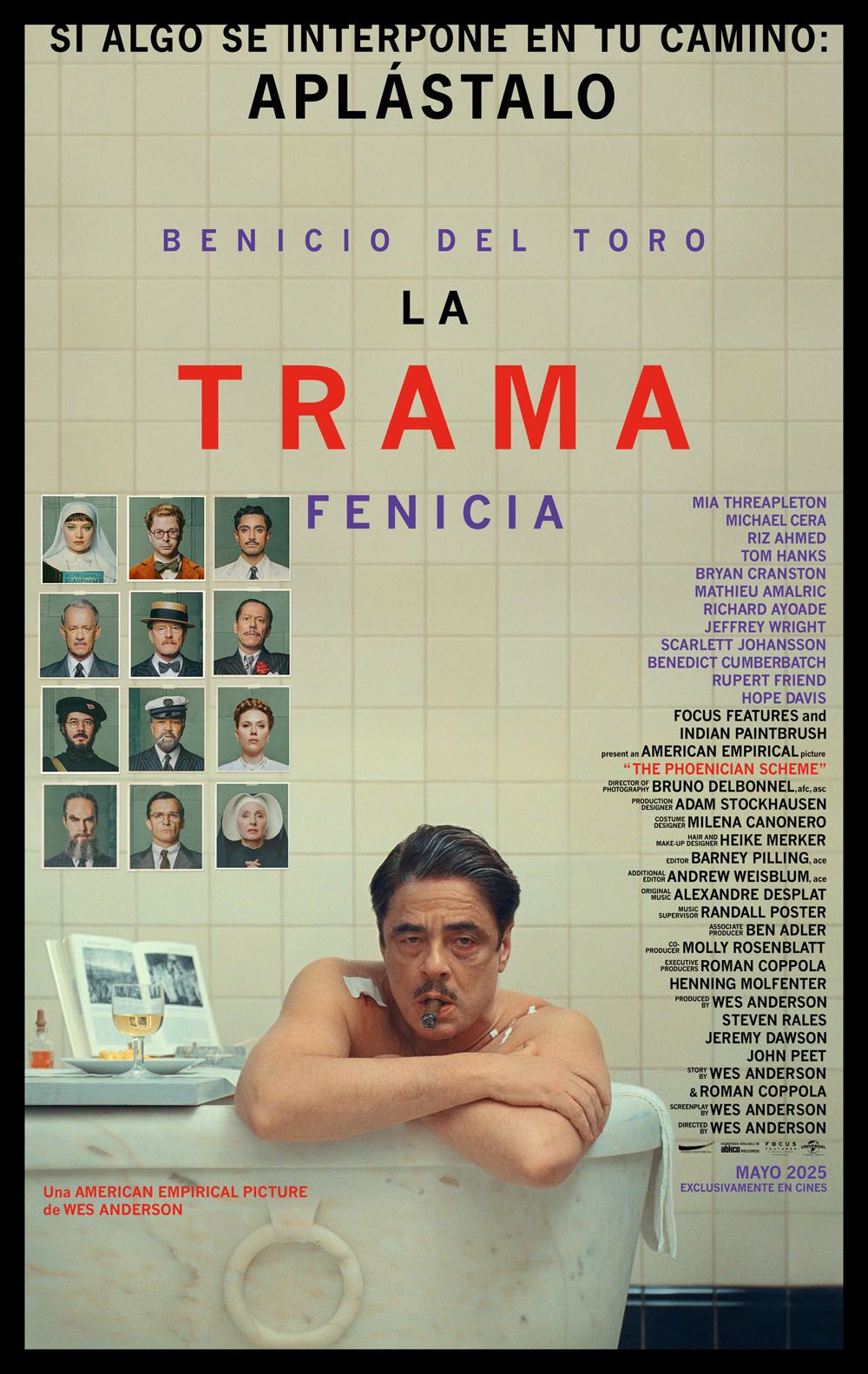 La trama fenicia : Cines y sesiones en Castellón - SensaCine.com