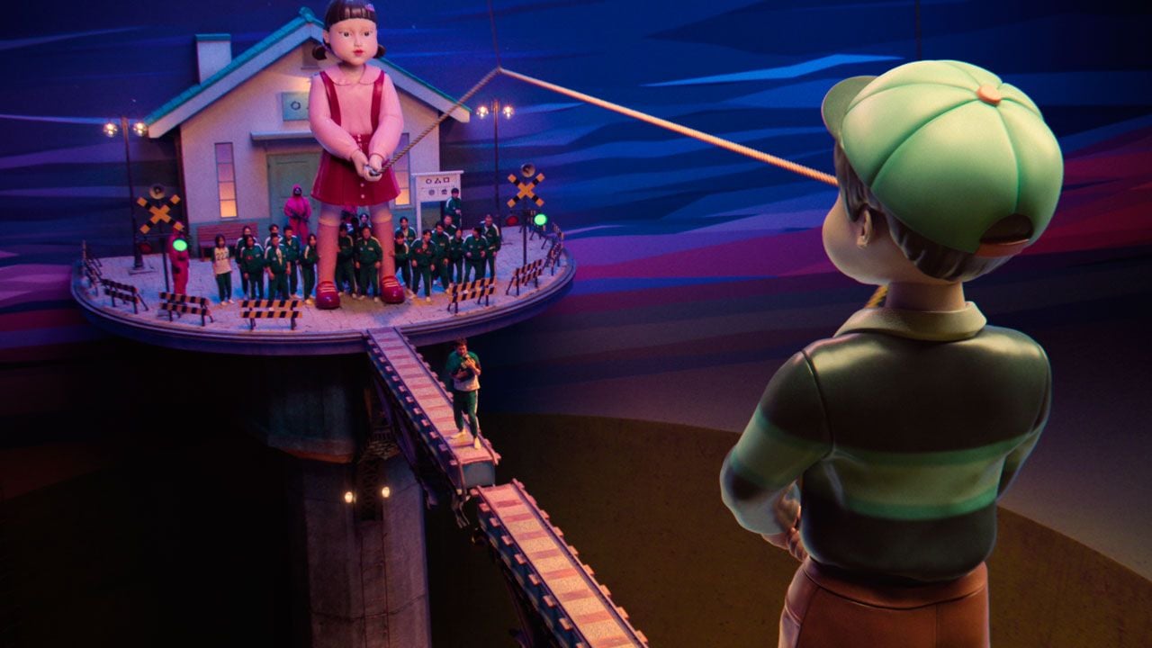 El juego de la comba de 'El juego del calamar' se hace realidad durante ...