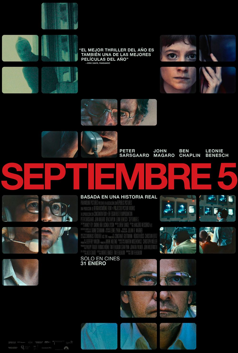 Últimas críticas de la película Septiembre 5 - SensaCine.com