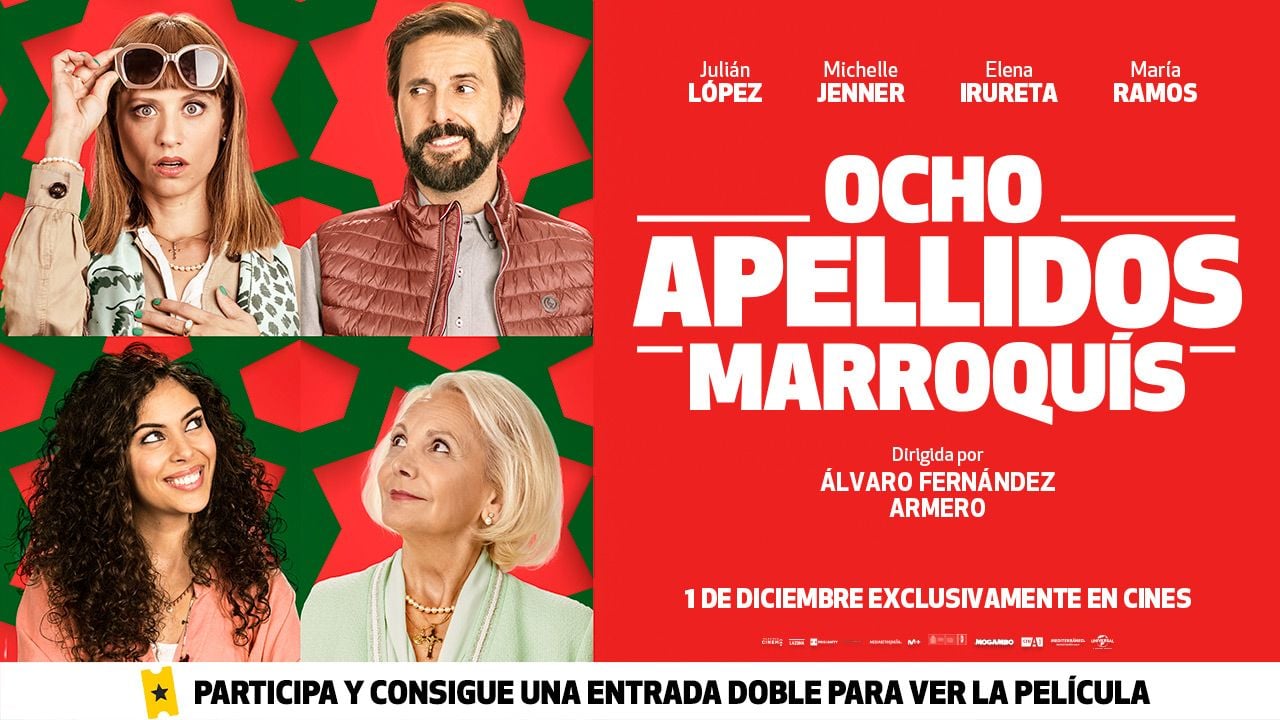 Sorteamos 5 entradas dobles para ver la nueva comedia española 'Ocho apellidos marroquís ...