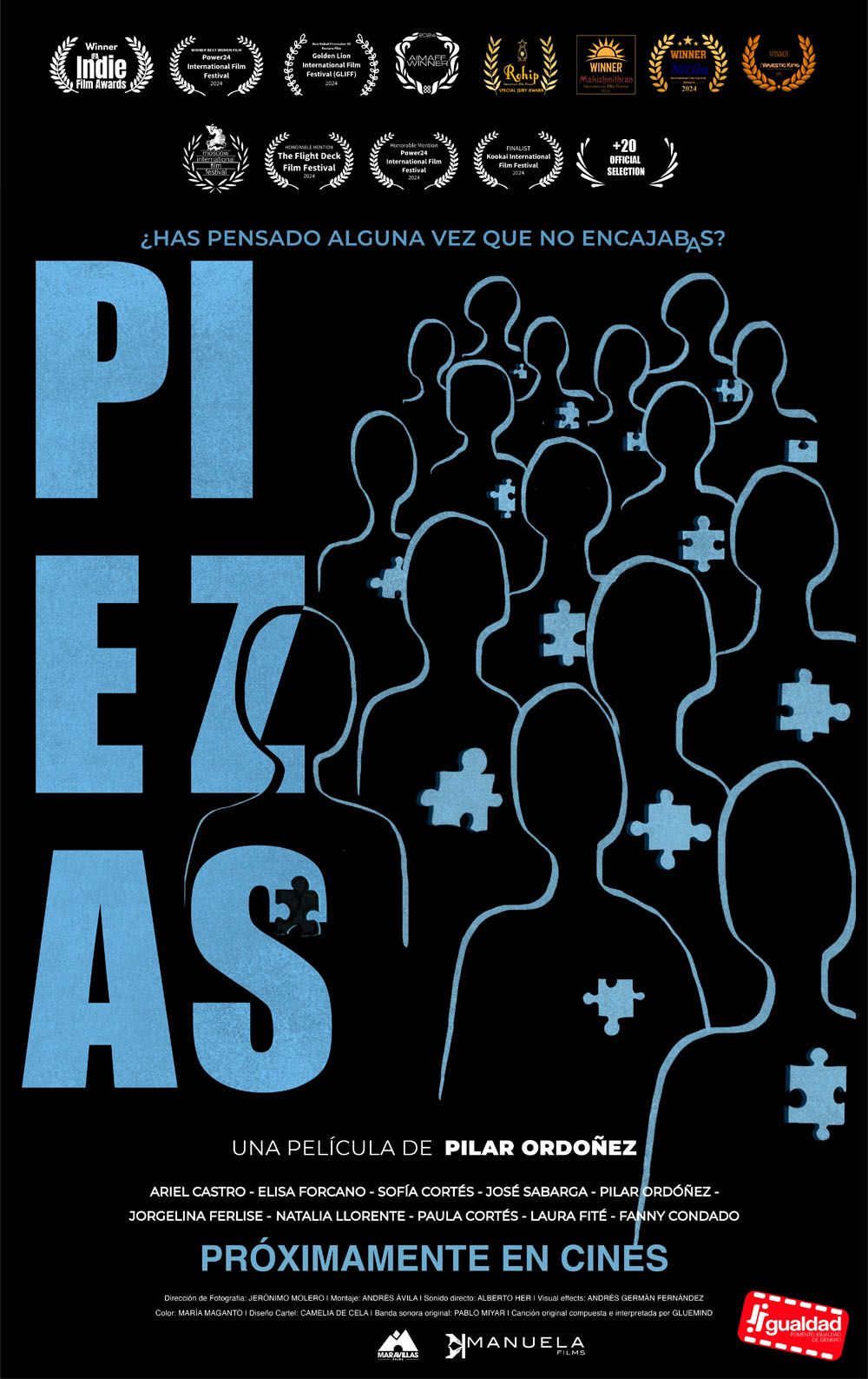 Reparto De La Película Piezas Directores Actores E Equipo Técnico