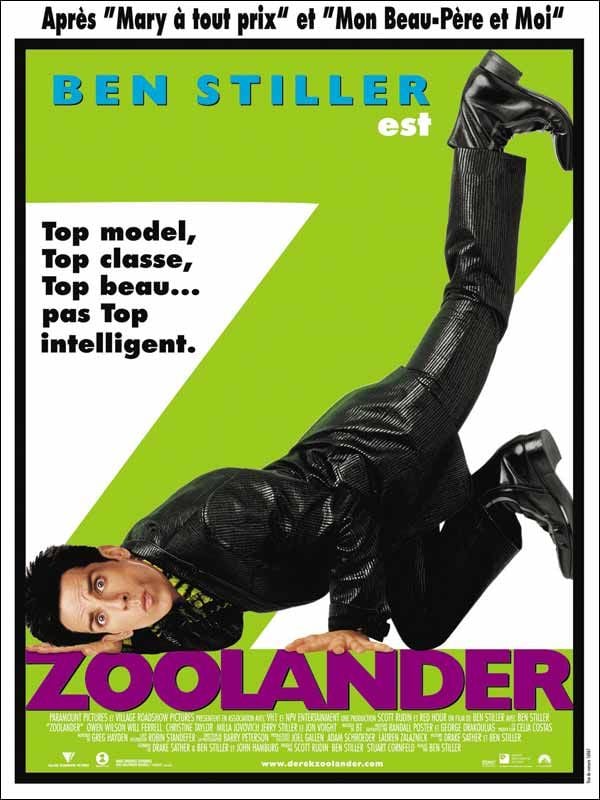 Cartel de la película Zoolander, un descerebrado de moda - Foto 1 por ...