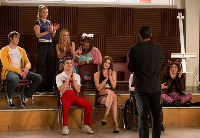 Glee : Glee : Foto Jacob Artist, Jenna Ushkowitz, Darren Criss, Heather ...