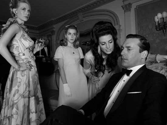 Mad Men : Foto Jessica Paré, Jon Hamm, Kiernan Shipka, January Jones ...