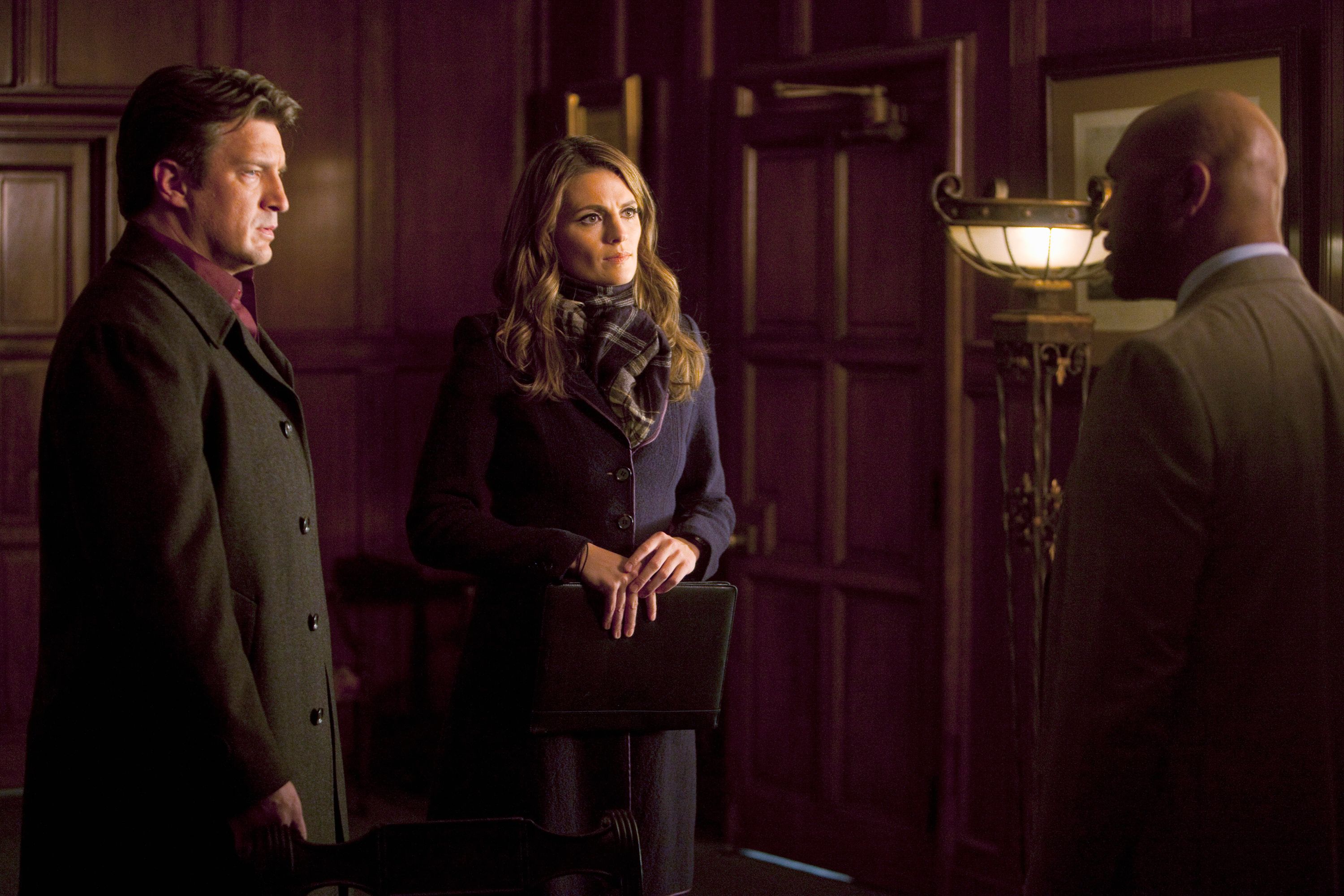 Foto de Stana Katic - Castle : Foto Stana Katic, Nathan Fillion, Derek ...