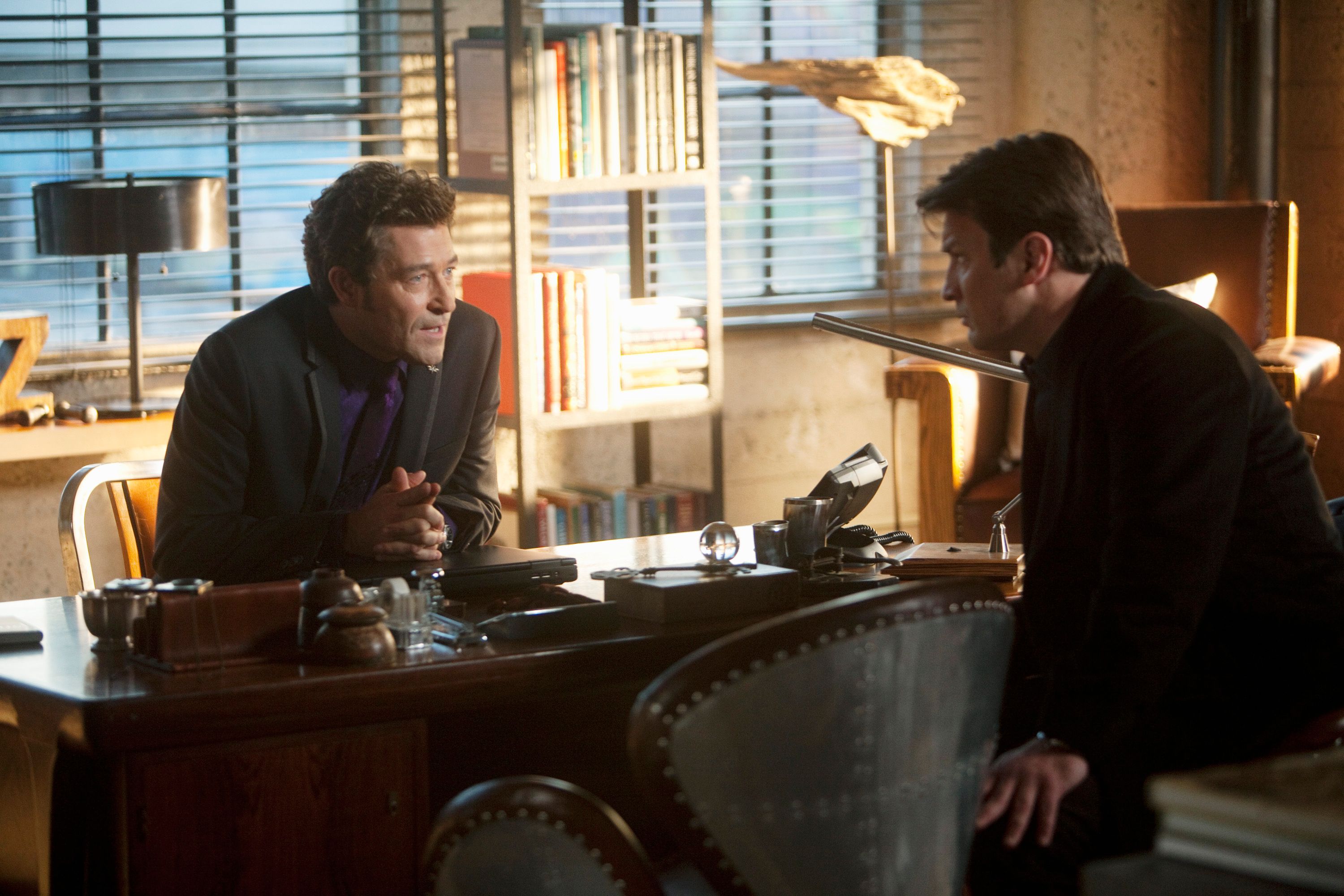 Foto de Steven Brand - Castle : Foto Nathan Fillion, Steven Brand ...