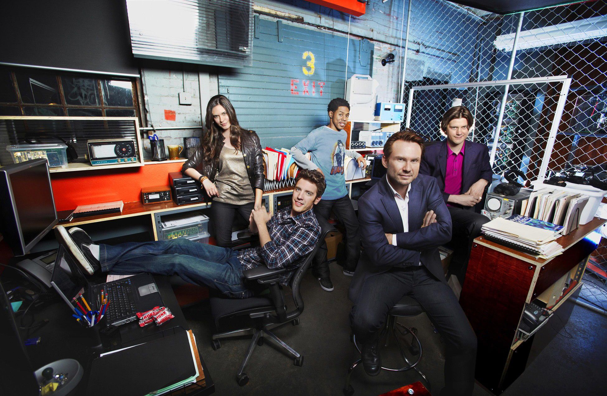 Breaking In : Foto Trevor Moore, Odette Annable, Bret Harrison ...