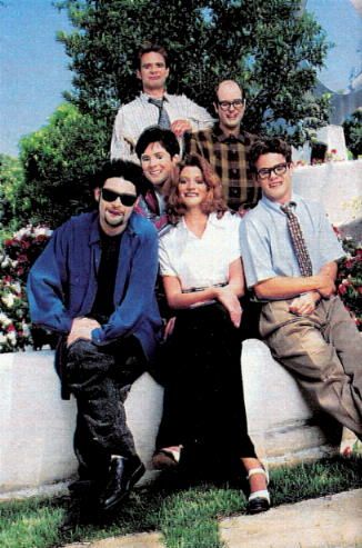 Dweebs : Foto David Kaufman, Peter Scolari, Adam Biesk, Farrah Forke, Stephen Tobolowsky, Corey ...