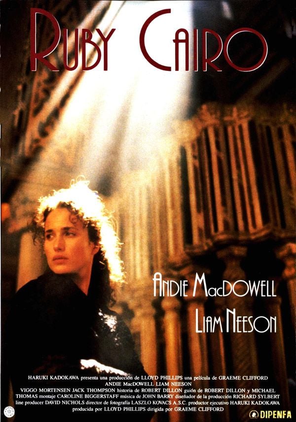 Ruby Cairo - Película 1993 - SensaCine.com