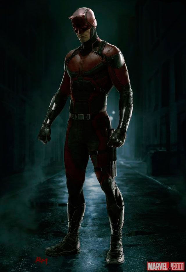 ‘Daredevil’: Marvel revela nuevos detalles y un 'concept art' del traje rojo del superhéroe ...