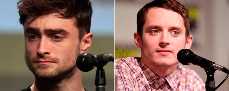 La transformación de Daniel Radcliffe en Elijah Wood que se ha hecho ...