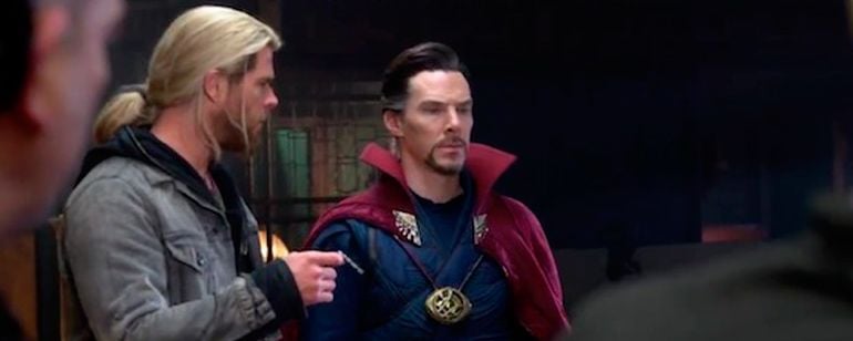 'Thor: Ragnarok': Doctor Strange (Benedict Cumberbatch) aparece en el ...