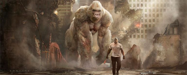'Rampage': Nuevo vistazo a George, Lizzie y Ralph gracias a los ...
