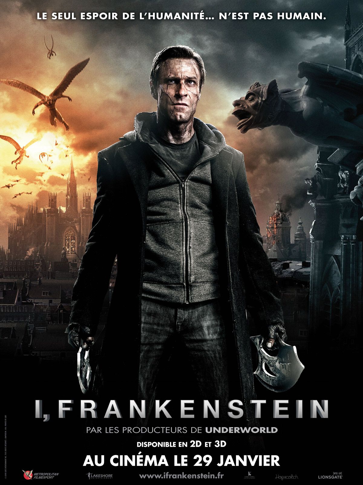 Cartel de la película Yo, Frankenstein - Foto 1 por un total de 22 ...