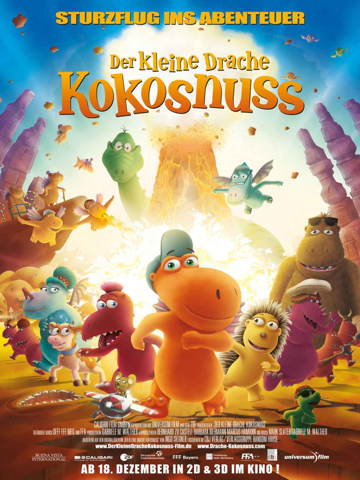 Cartel de la película Coco, el pequeño dragón - Foto 22 por un total de ...