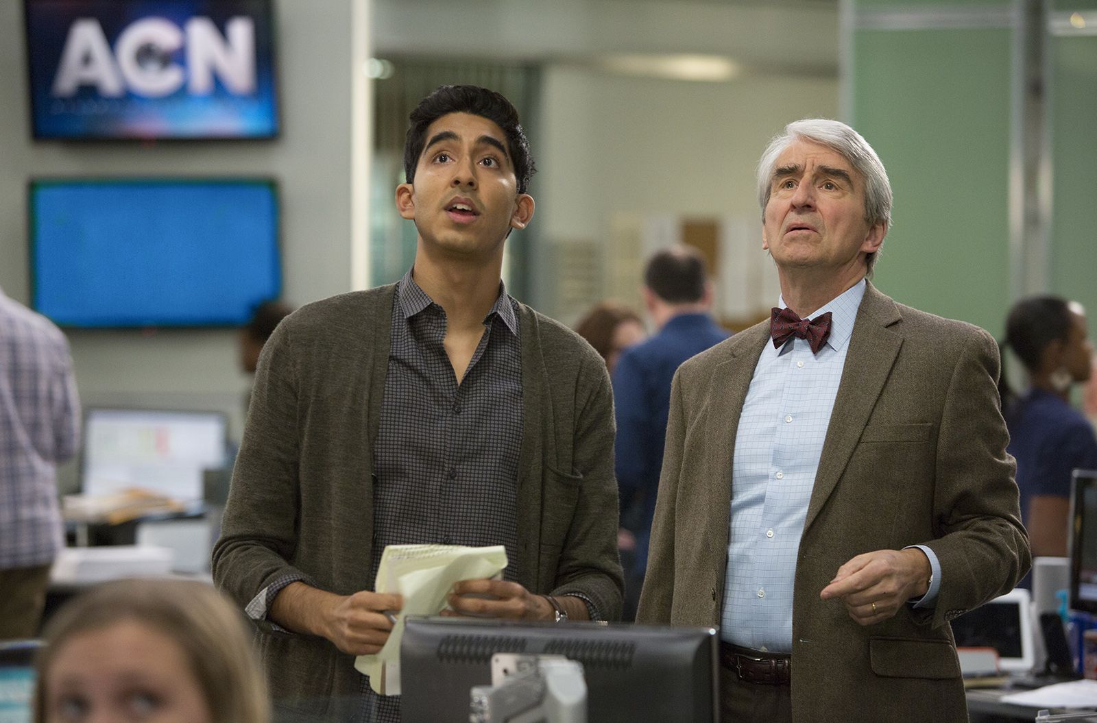 The Newsroom (2012) : Foto Sam Waterston, Dev Patel - Foto 2 sobre 58 - SensaCine.com