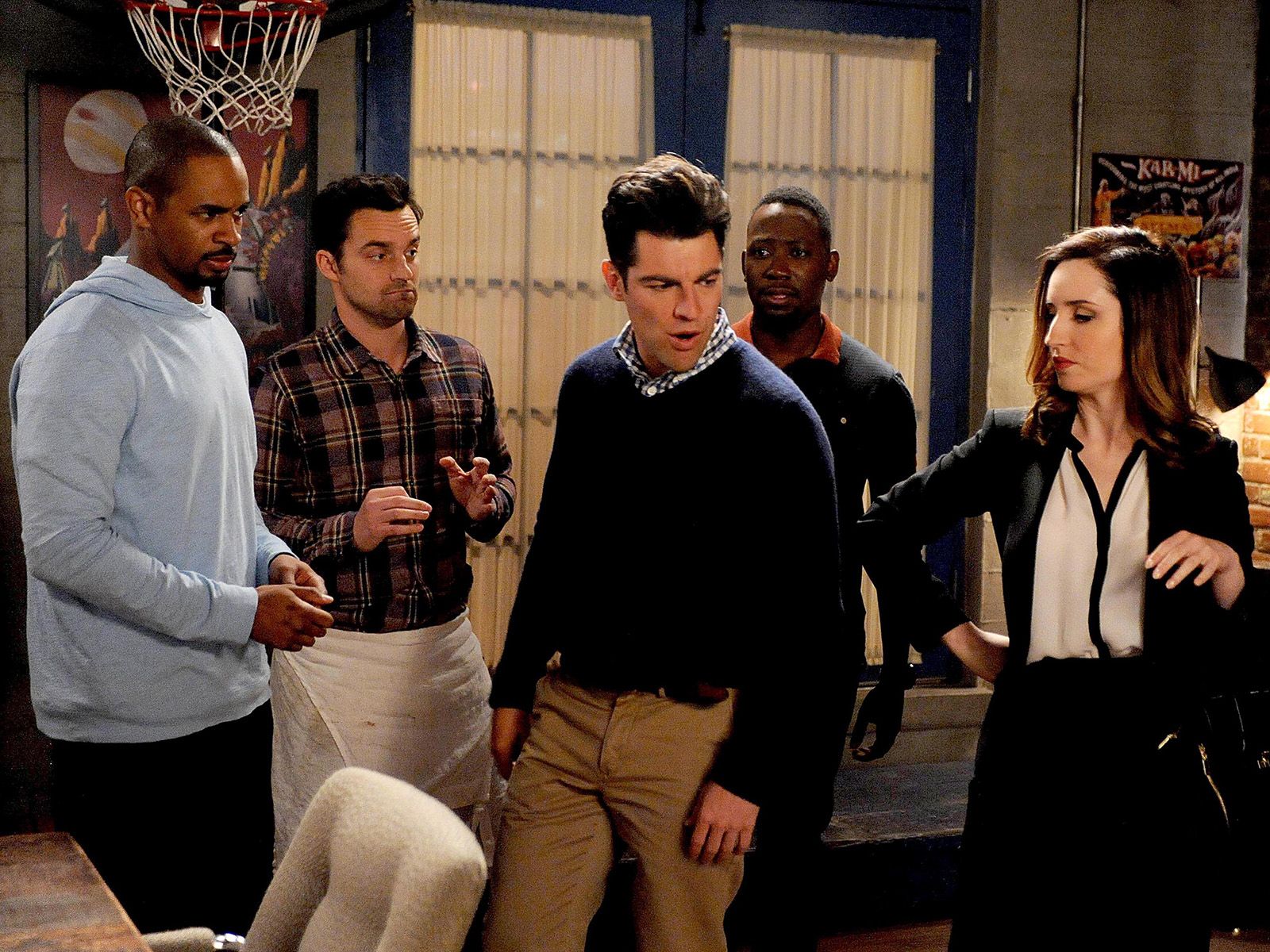 New Girl : New Girl : Foto Jens Anders, Max Greenfield, Damon Wayans Jr ...