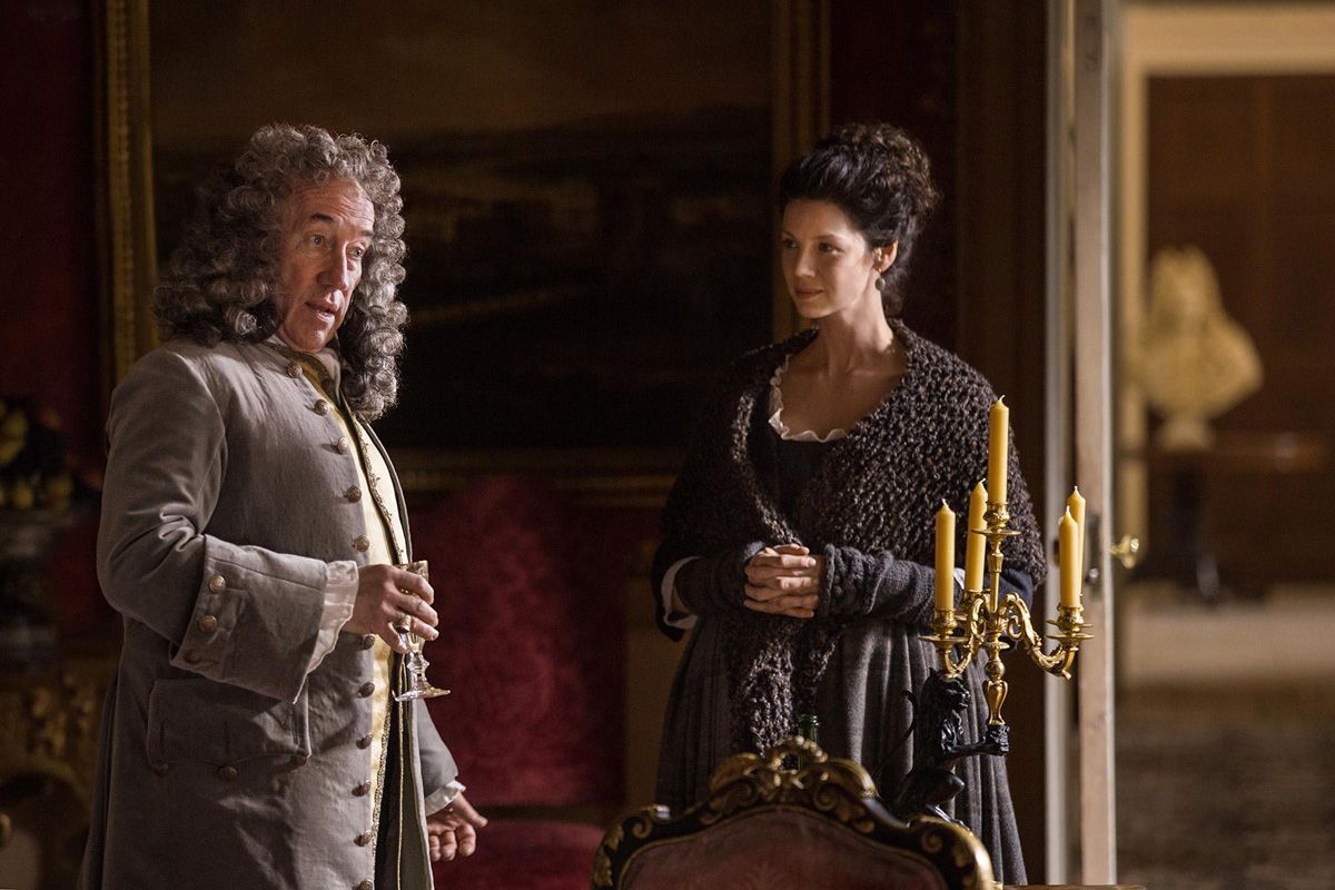 Foto de Simon Callow - Outlander : Foto Simon Callow, Caitriona Balfe - Foto 6 de 11 - SensaCine.com