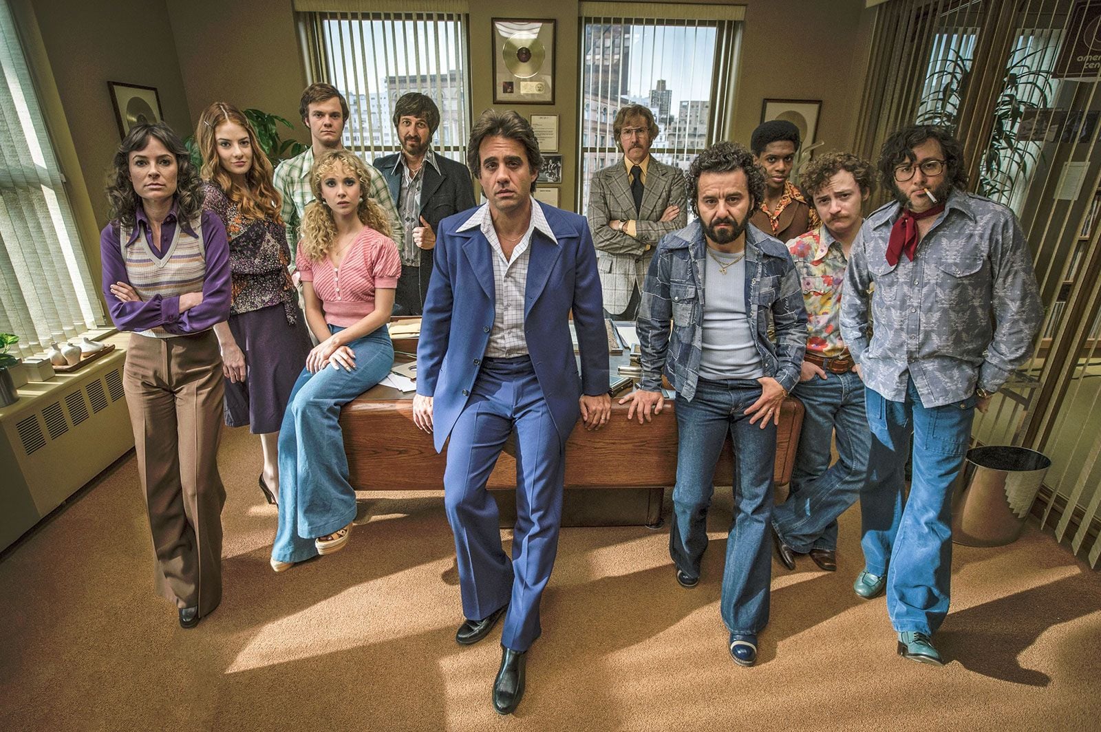 Vinyl : Foto J.C. MacKenzie, Ato Essandoh, P.J. Byrne, Juno Temple ...