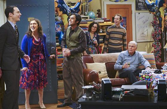 The Big Bang Theory : The Big Bang Theory : Foto Kunal Nayyar, Mayim Bialik, Jim Parsons, Kevin ...