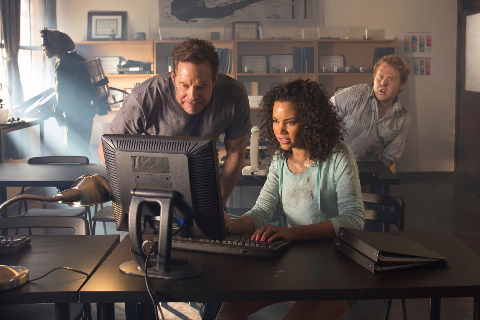 Foto de Jimmy Bellinger - Lavalántula 2 : Foto Steve Guttenberg, Jimmy ...