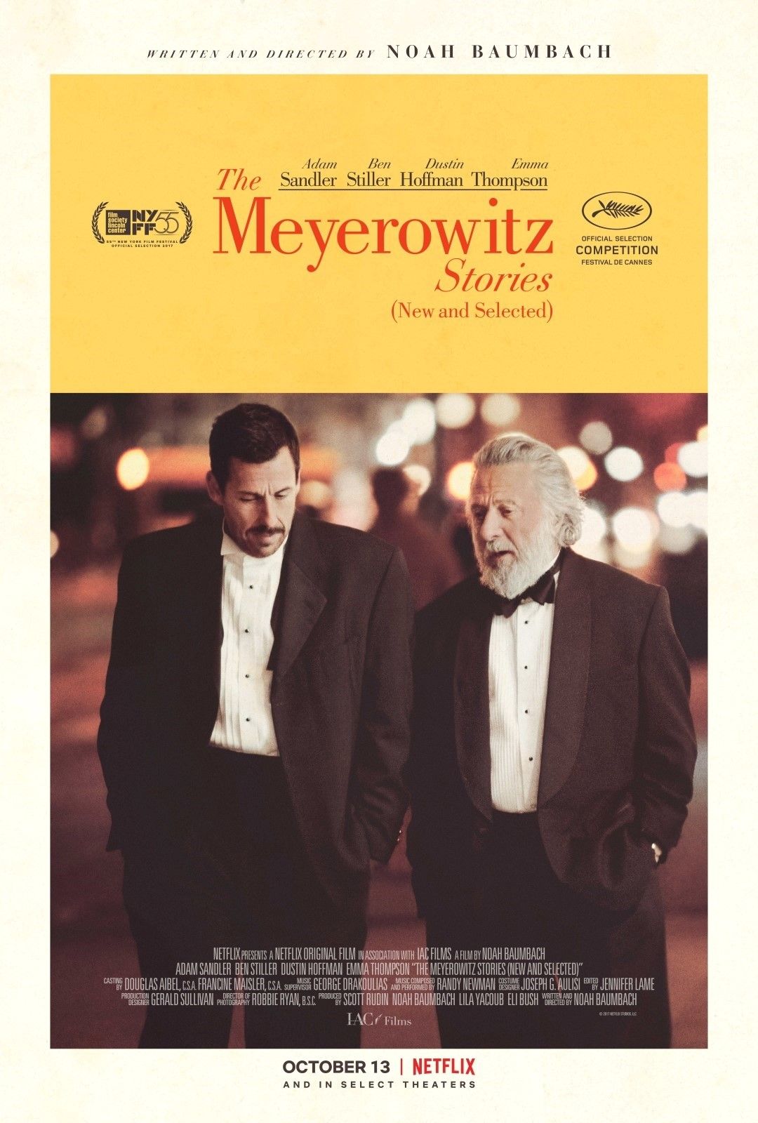 Cartel de la película The Meyerowitz Stories (New and Selected) - Foto ...