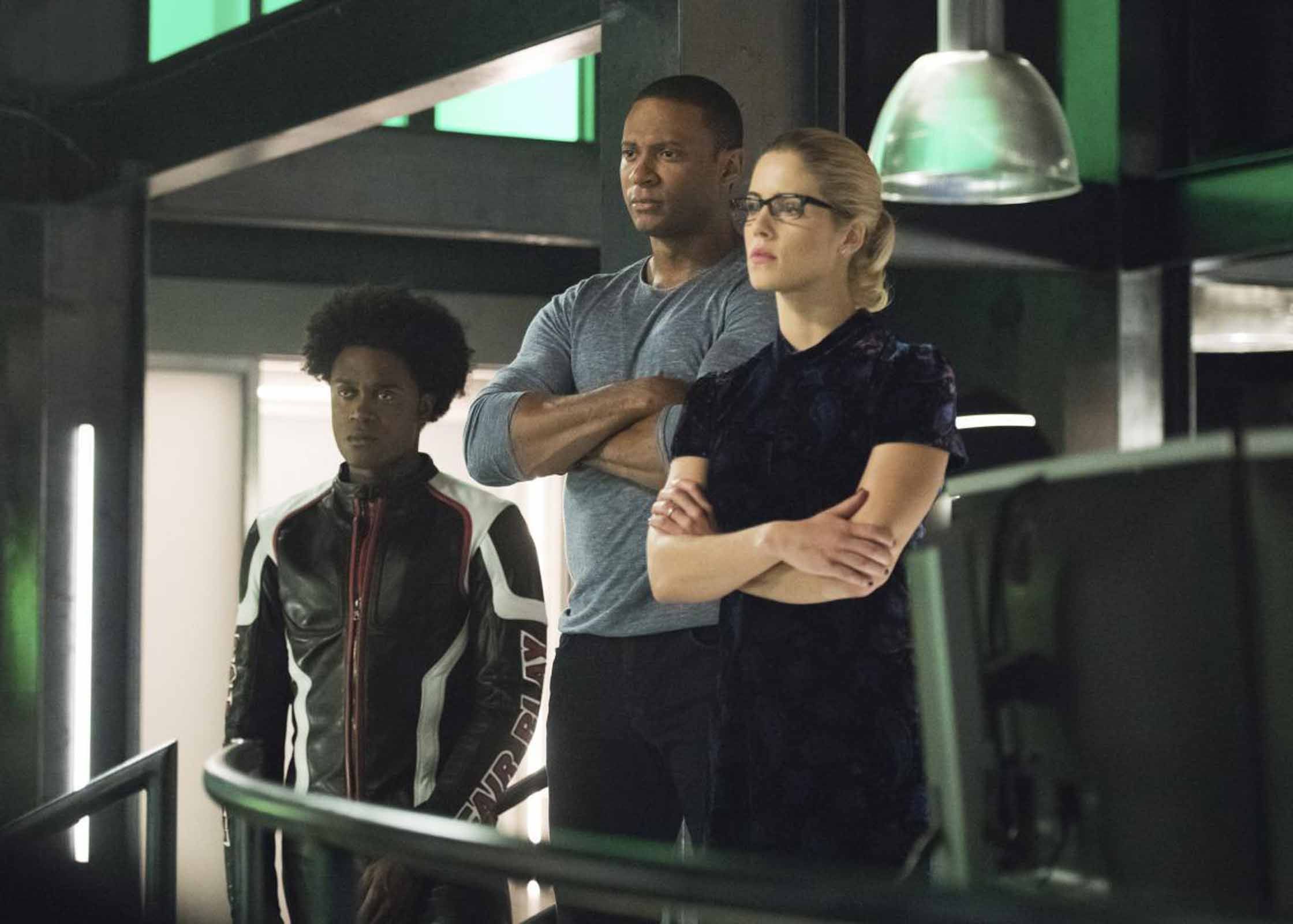 Arrow : Arrow : Foto David Ramsey, Emily Bett Rickards, Echo Kellum ...
