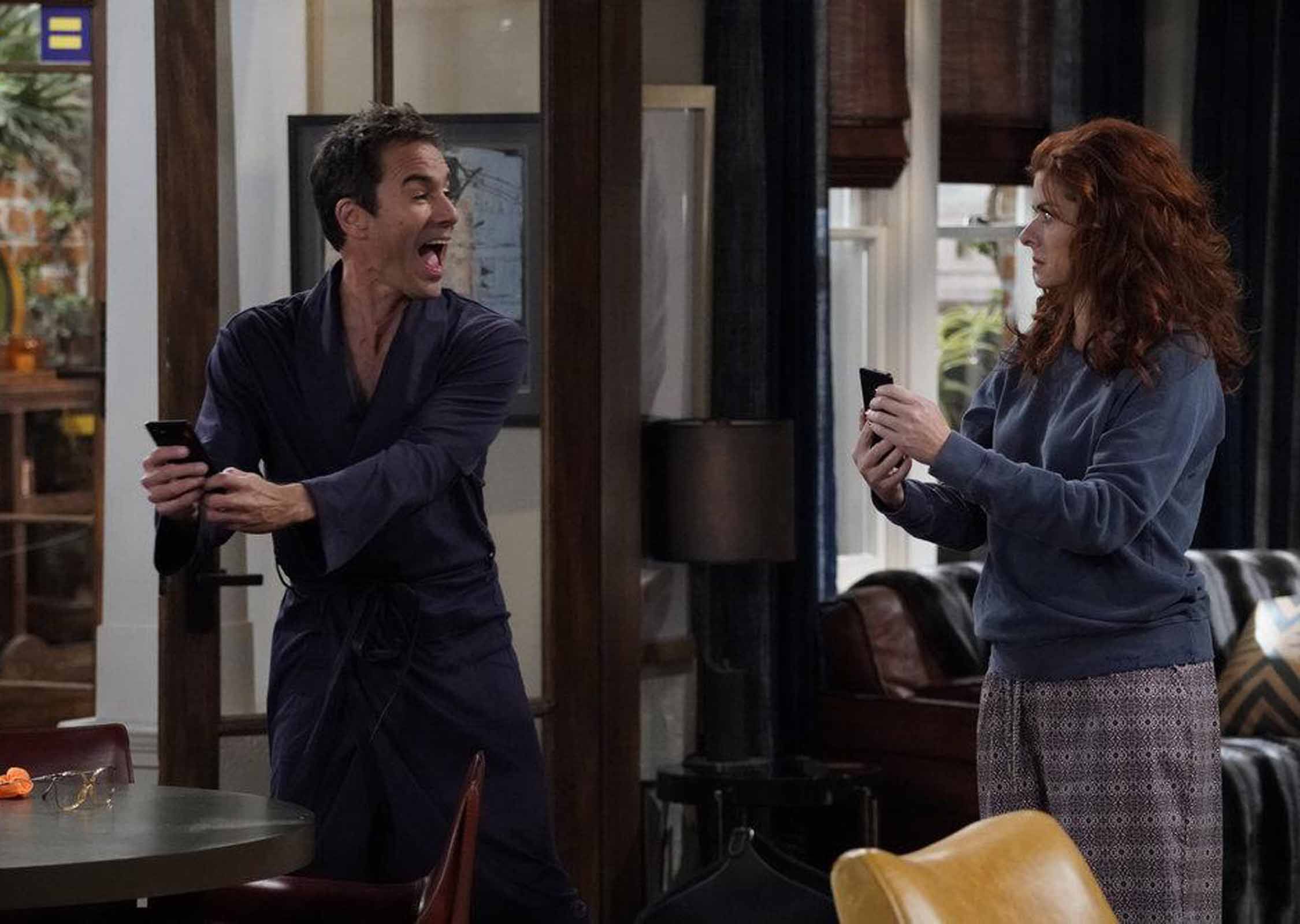 Foto de Debra Messing - Will y Grace : Foto Debra Messing, Eric ...