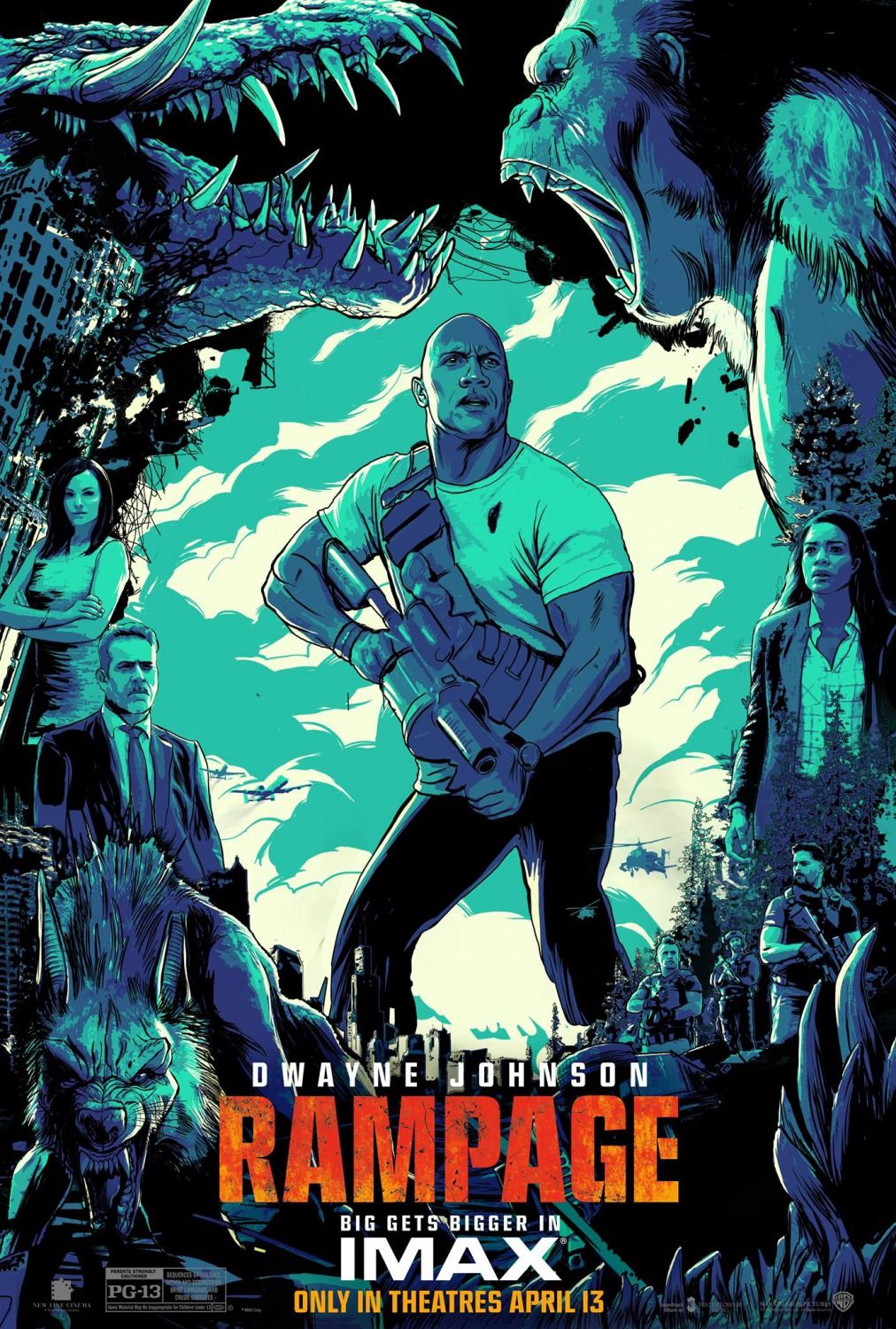 Cartel de la película Proyecto Rampage - Foto 7 por un total de 39 ...