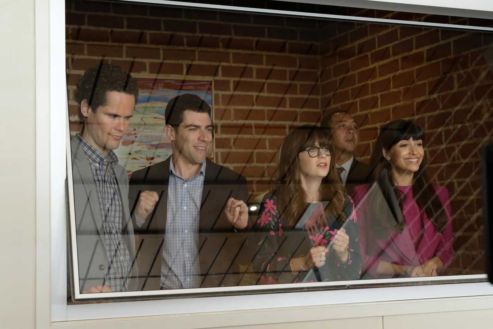 Foto de Zooey Deschanel - New Girl : Cartel Max Greenfield, Zooey ...