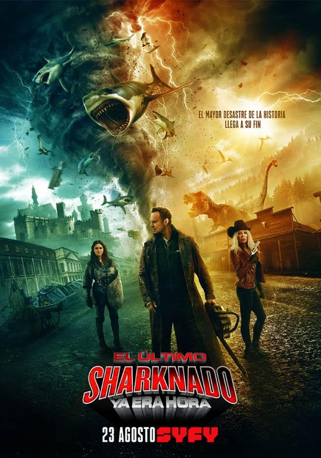 El último Sharknado: Ya era hora - Película 2018 - SensaCine.com