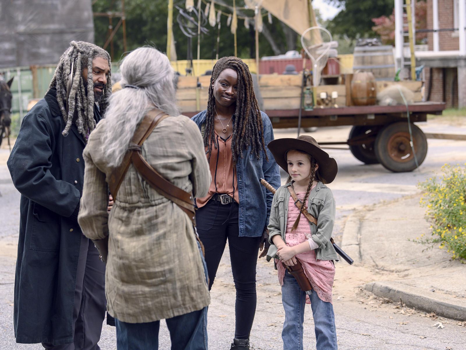 Foto de Cailey Fleming - The Walking Dead : Foto Cailey Fleming, Khary Payton, Danai Gurira ...