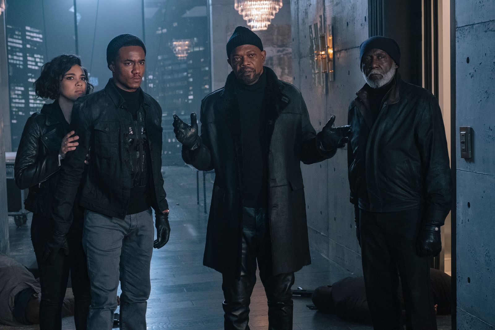 Foto de Jessie T. Usher - Shaft : Foto Richard Roundtree, Samuel L. Jackson, Jessie T. Usher ...