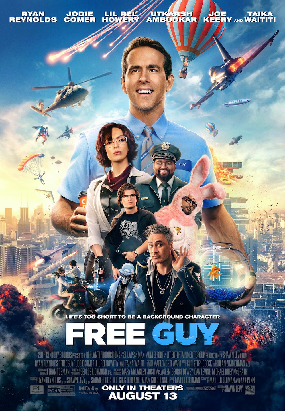 Cartel De La Pel cula Free Guy Foto 2 Por Un Total De 23 SensaCine