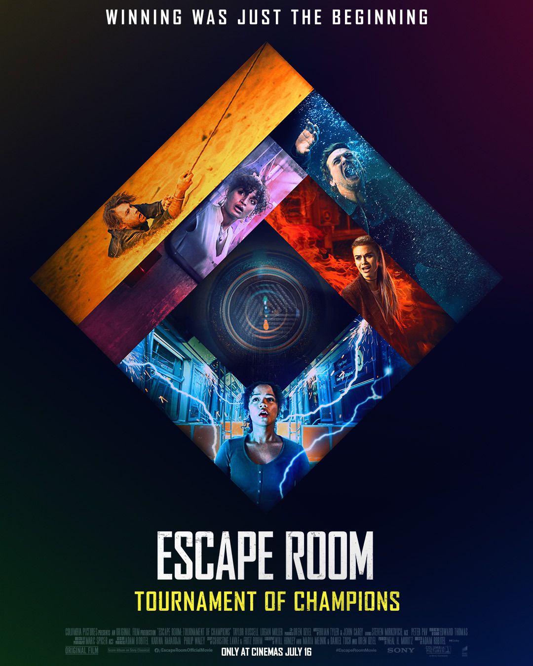 Cartel de la película Escape Room 2: Mueres por salir - Foto 15 por un ...