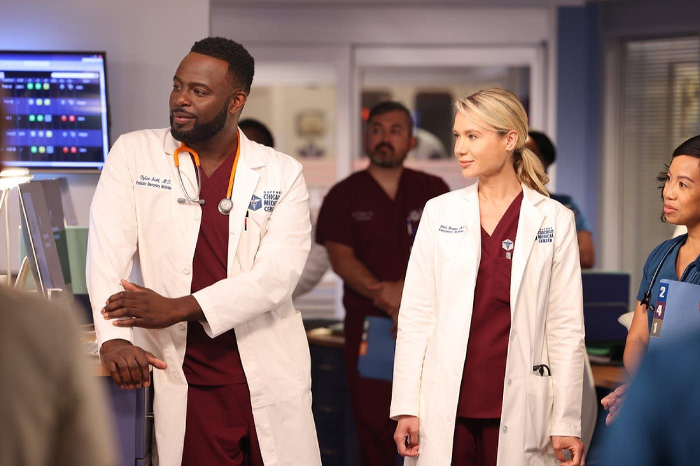 Foto de Kristen Hager - Chicago Med : Foto Kristen Hager, Guy Lockard ...