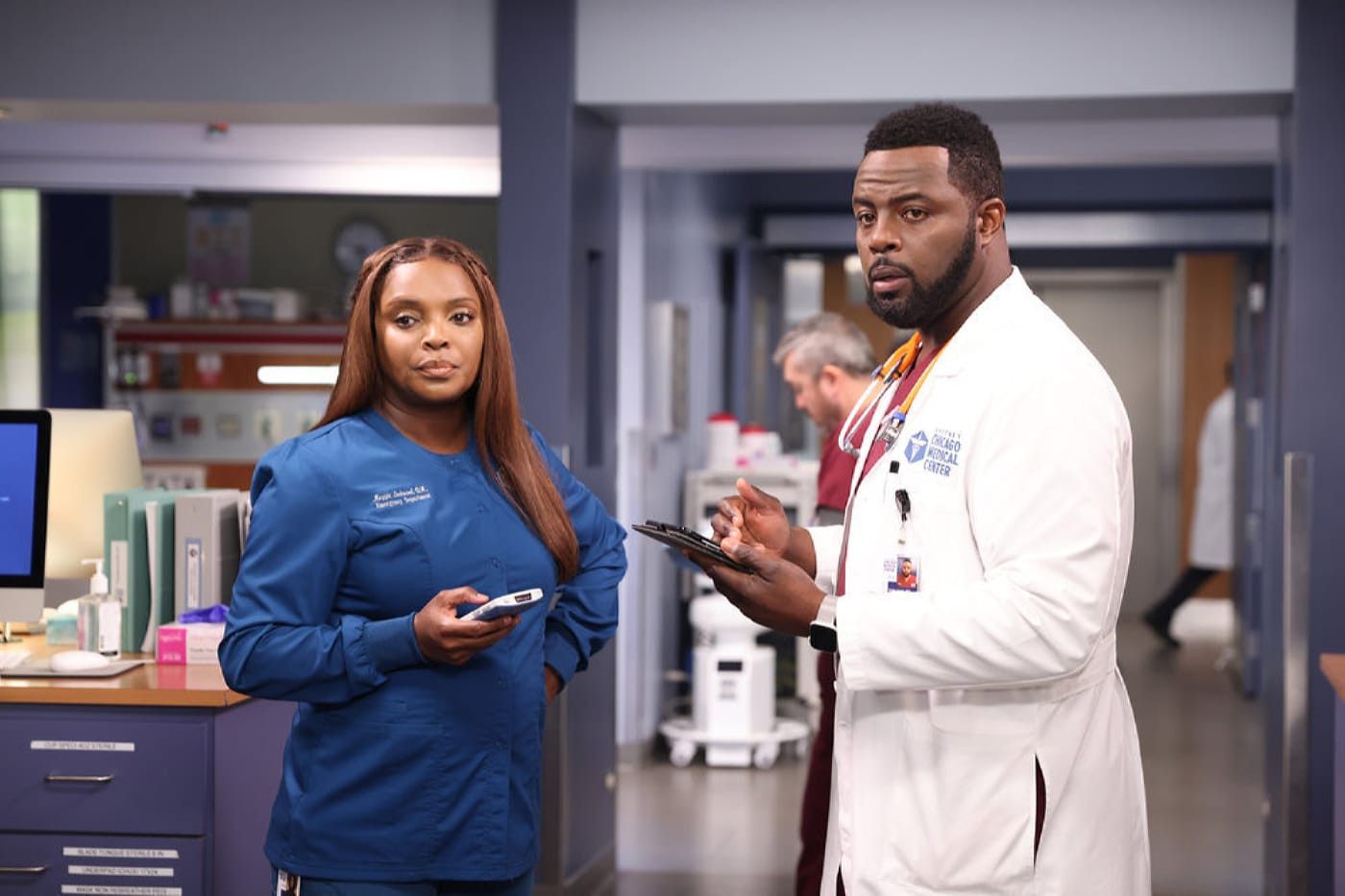 Chicago Med : Chicago Med : Foto Marlyne Barrett, Guy Lockard - Foto 35 ...