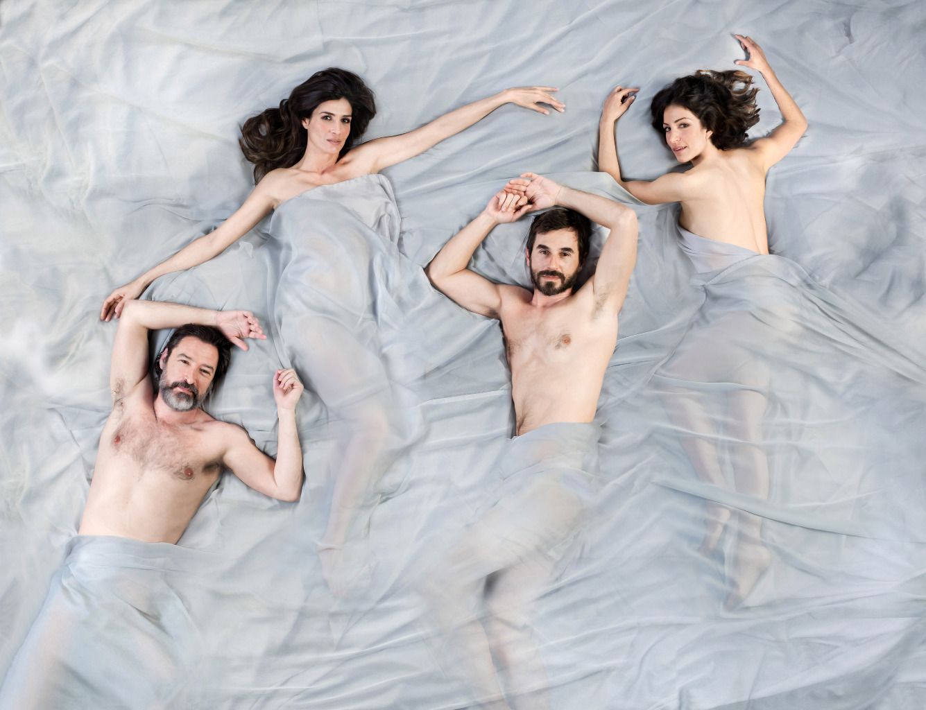 Foto de Elia Galera - Couverture magazine Sandra Ferrus, Santi Millán ...