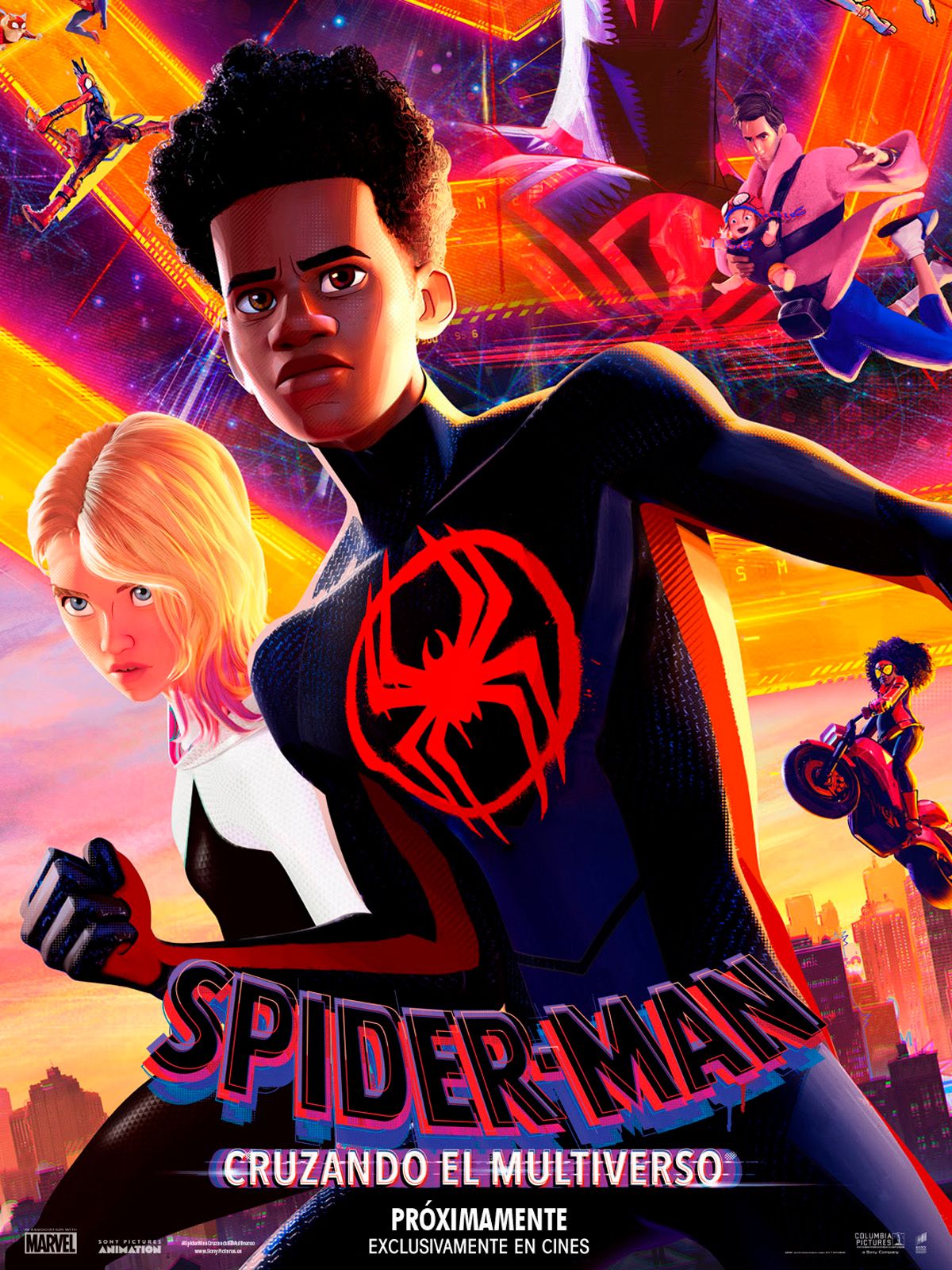 Spider Man Cruzando El Multiverso Pel cula 2023 SensaCine Spider Man Cruzando El Multiverso Pel cula 2023 SensaCine