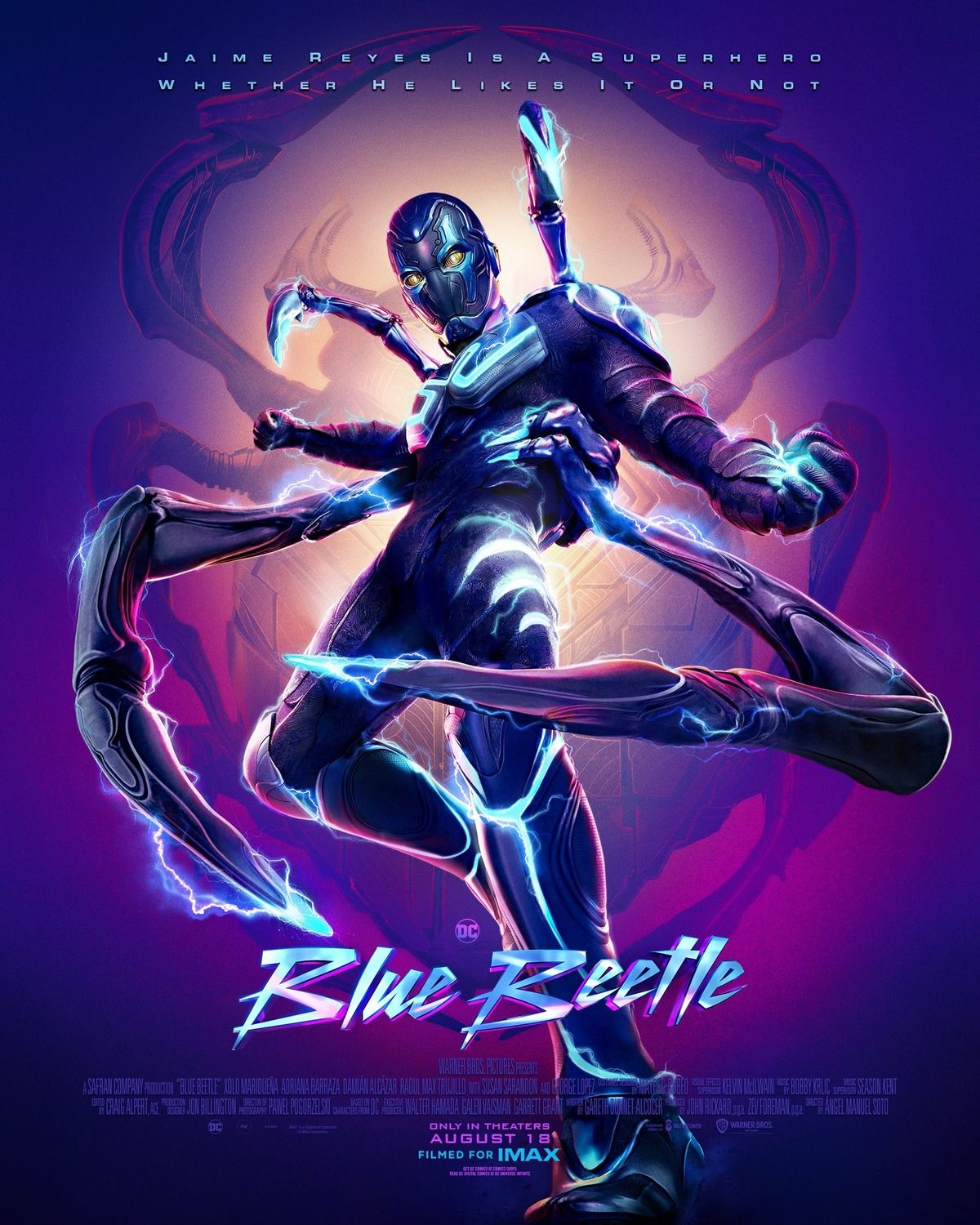 Cartel de la película Blue Beetle - Foto 10 por un total de 16 ...