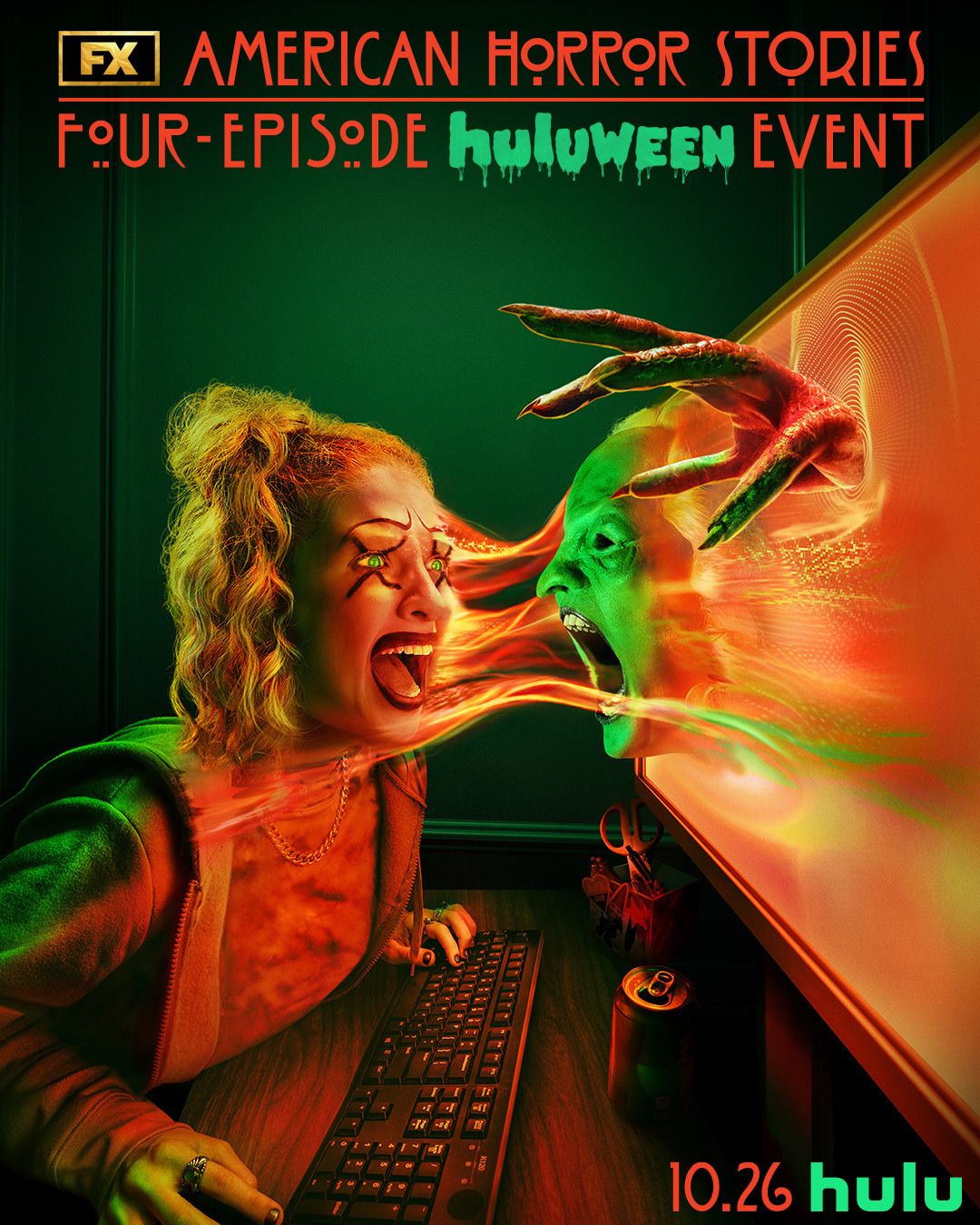 Cartel De La Temporada 3 De La Historia De Terror Americana