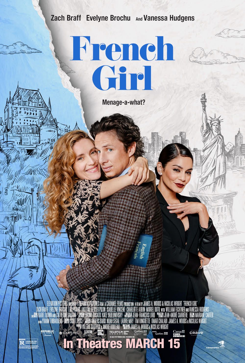 Cartel de la película French Girl - Foto 1 por un total de 2 ...
