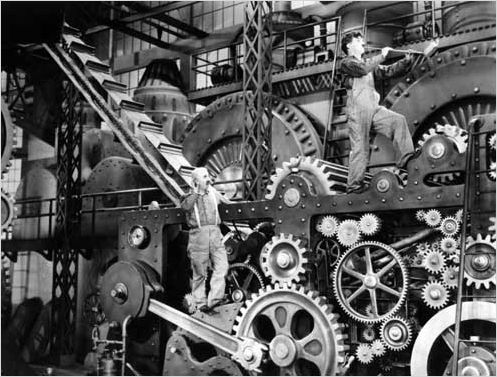 Foto de Charles Chaplin en la película Tiempos modernos - Foto 55 sobre ...