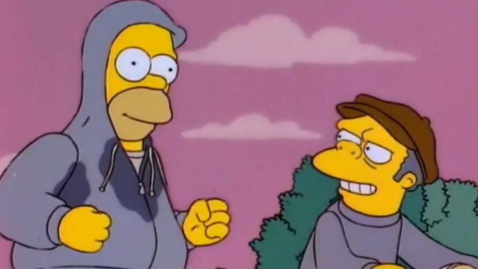 'Los Simpson' - Homer Simpson hace ejercicio - Vídeo Los Simpson ...